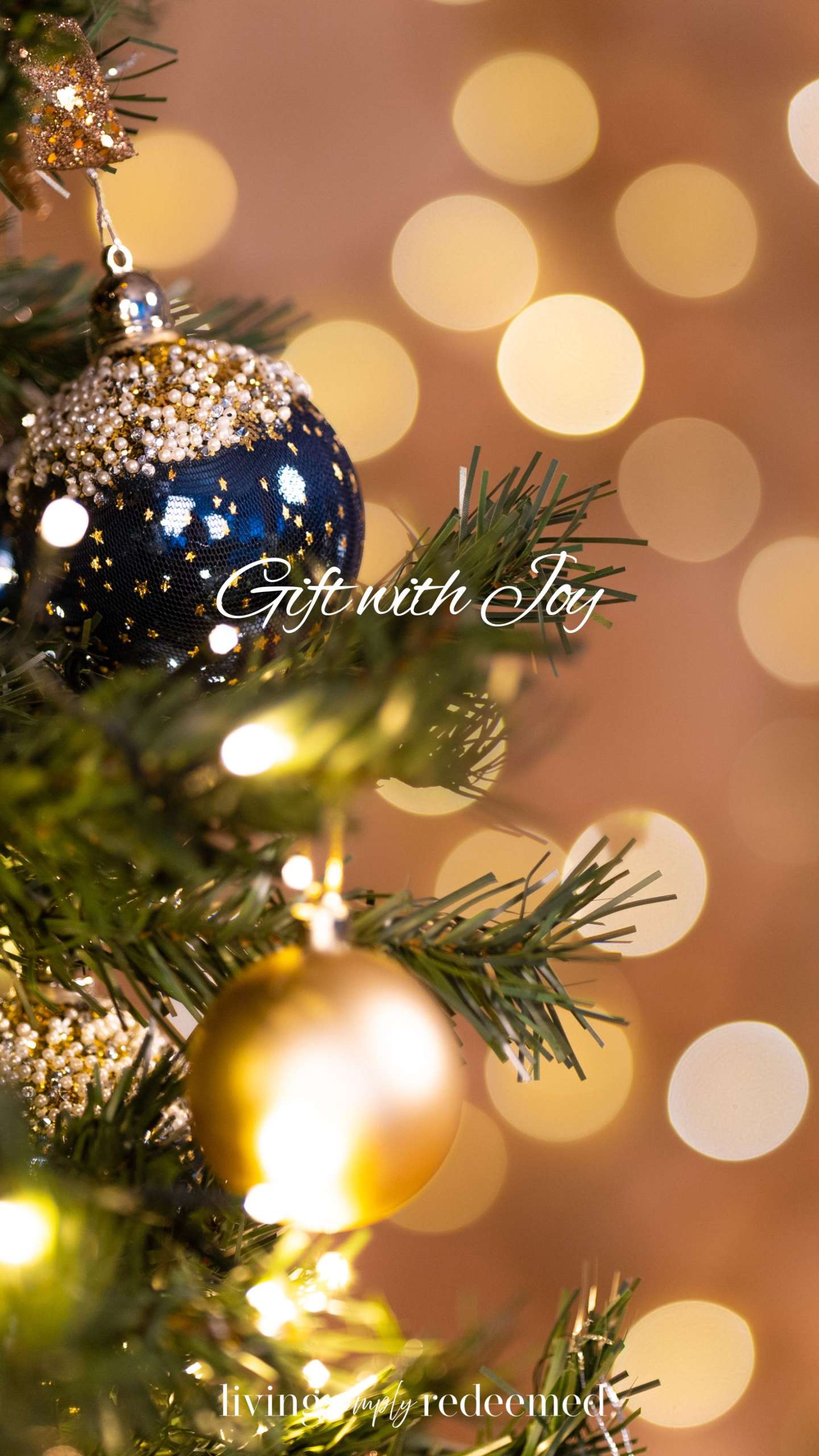 december gold – Living Simply Redeemed